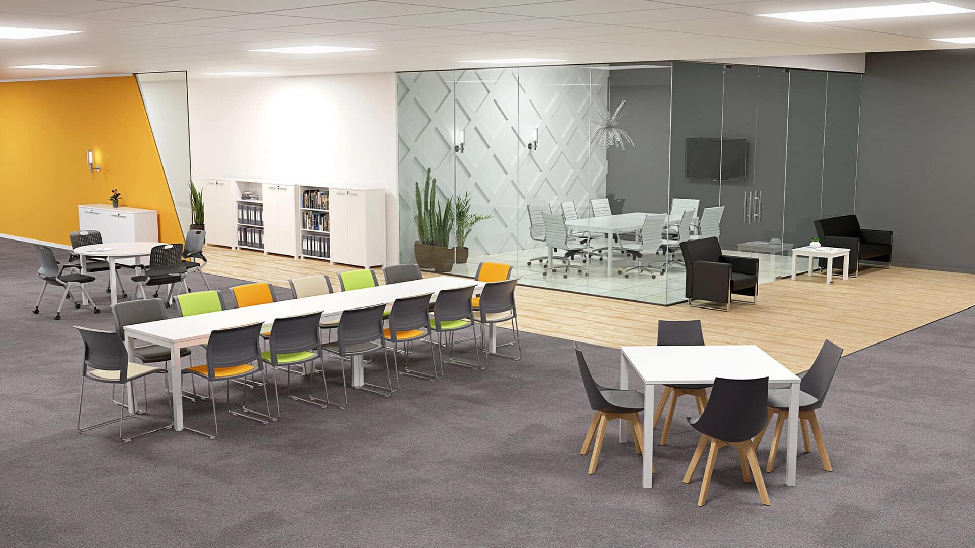 Experience 50% Increase In Productivity With Arc50 Round Meeting Tables!
